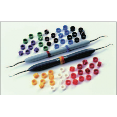 ID RINGS ASSORTED COLOURS-Pack-100 - Dental Zone