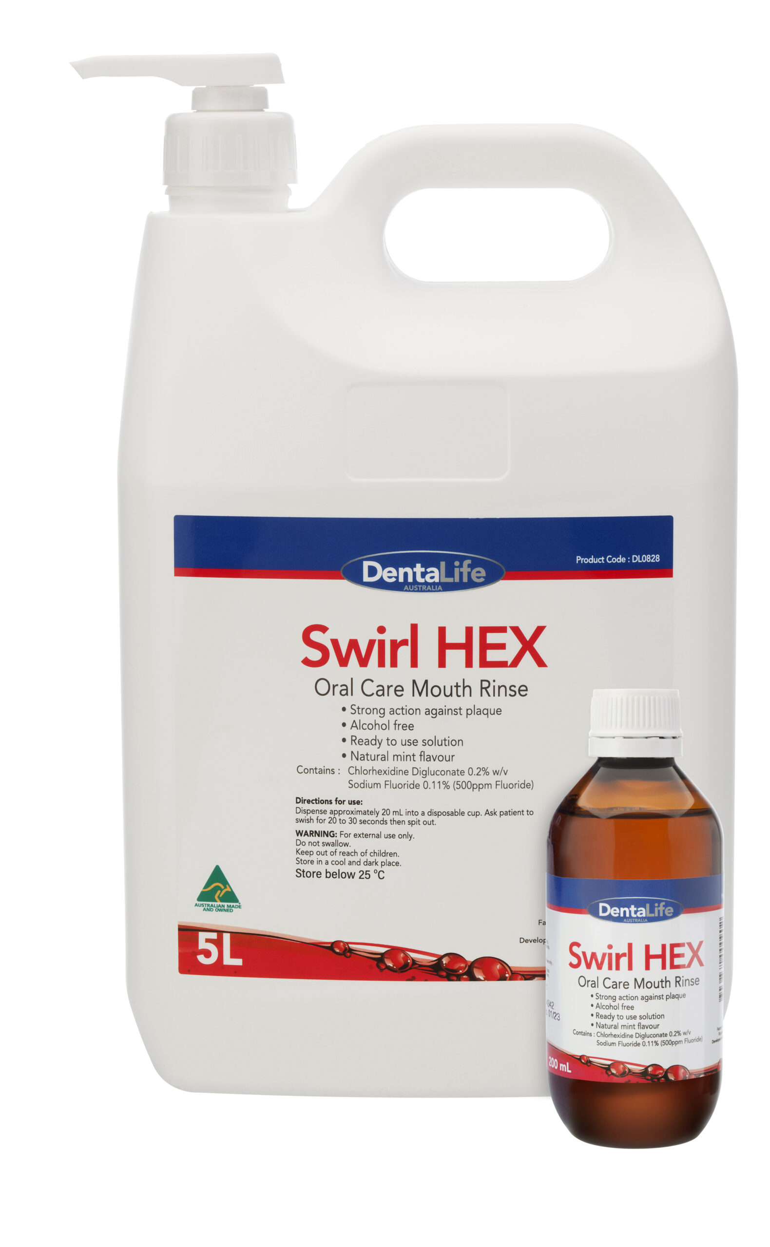 Dentalife Swirl Hex Chlorhexidine Digluconate 0.2% w/v - Dental Zone