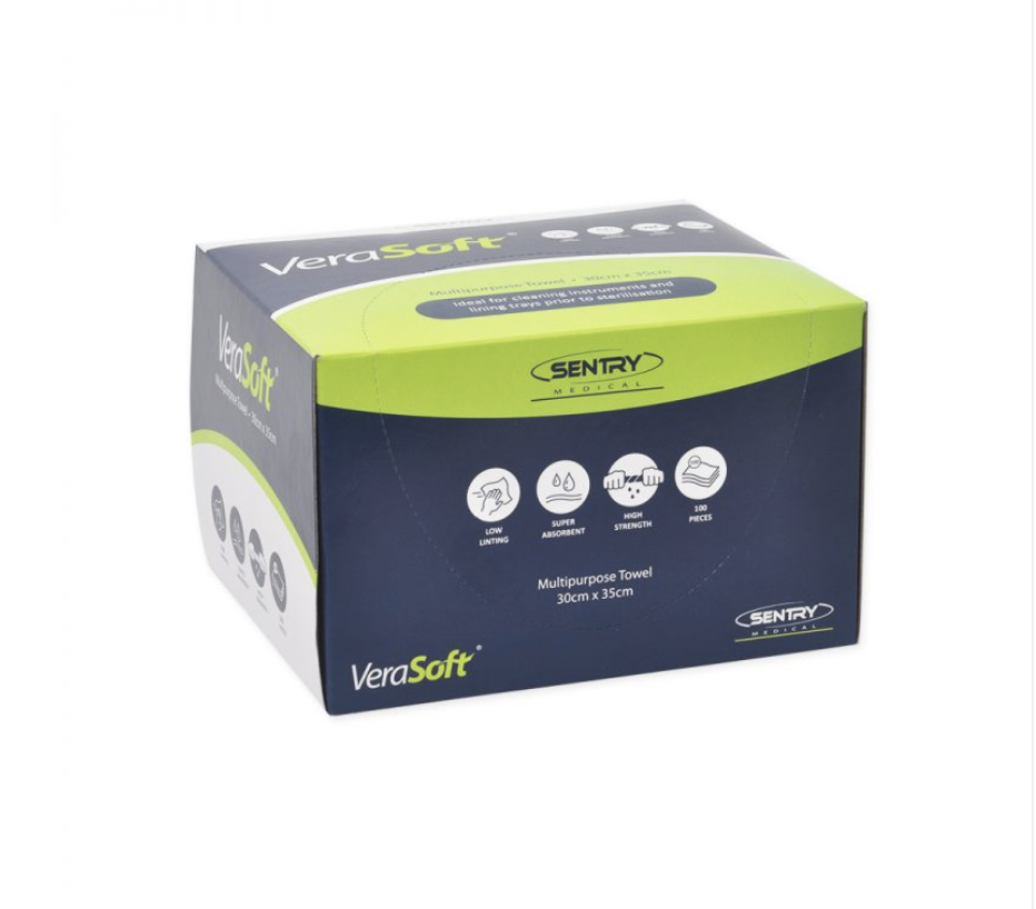 VeraSoft® Multipurpose Towel Box-100 - Dental Zone