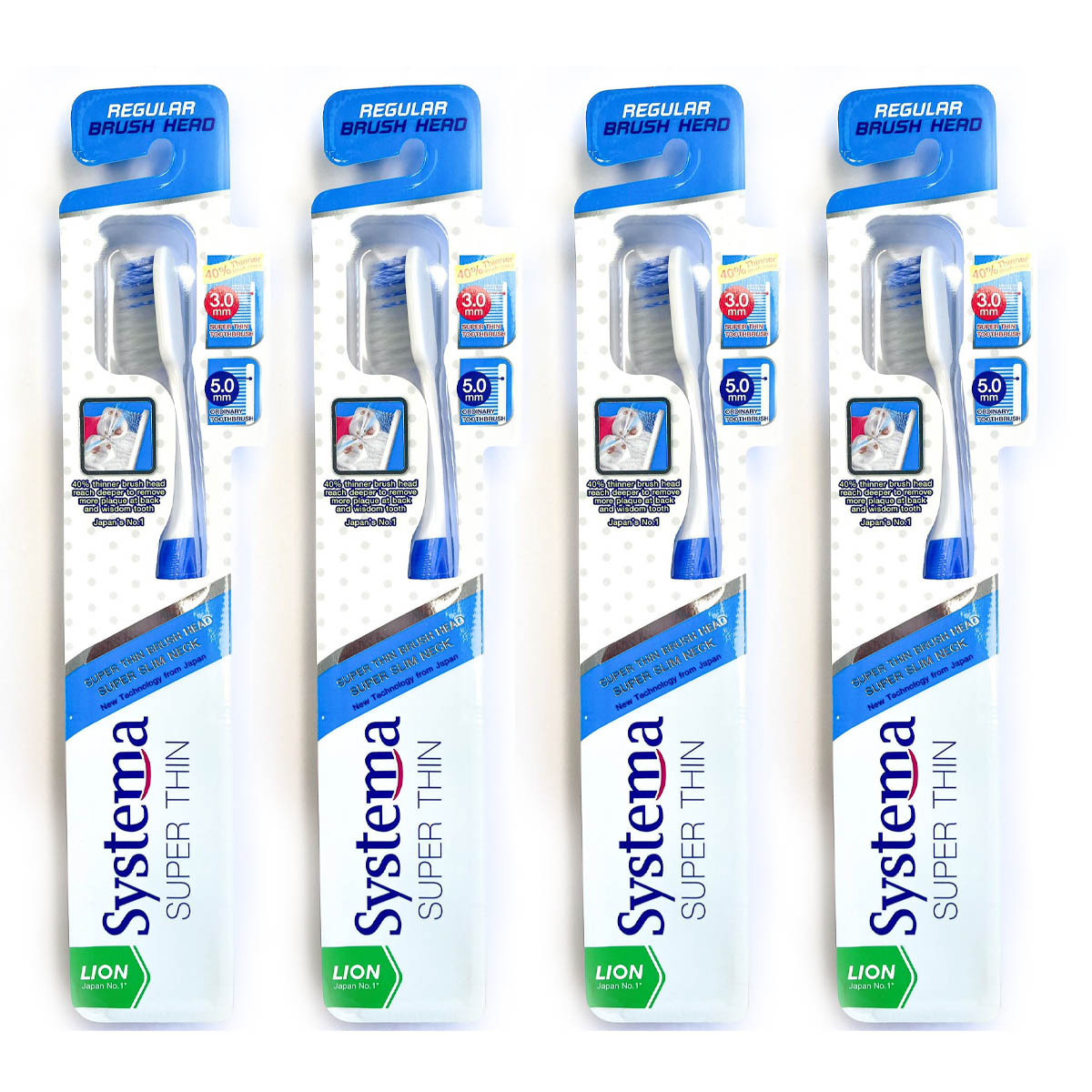 Systema Super Thin Toothbrush Regular Head - Dental Zone